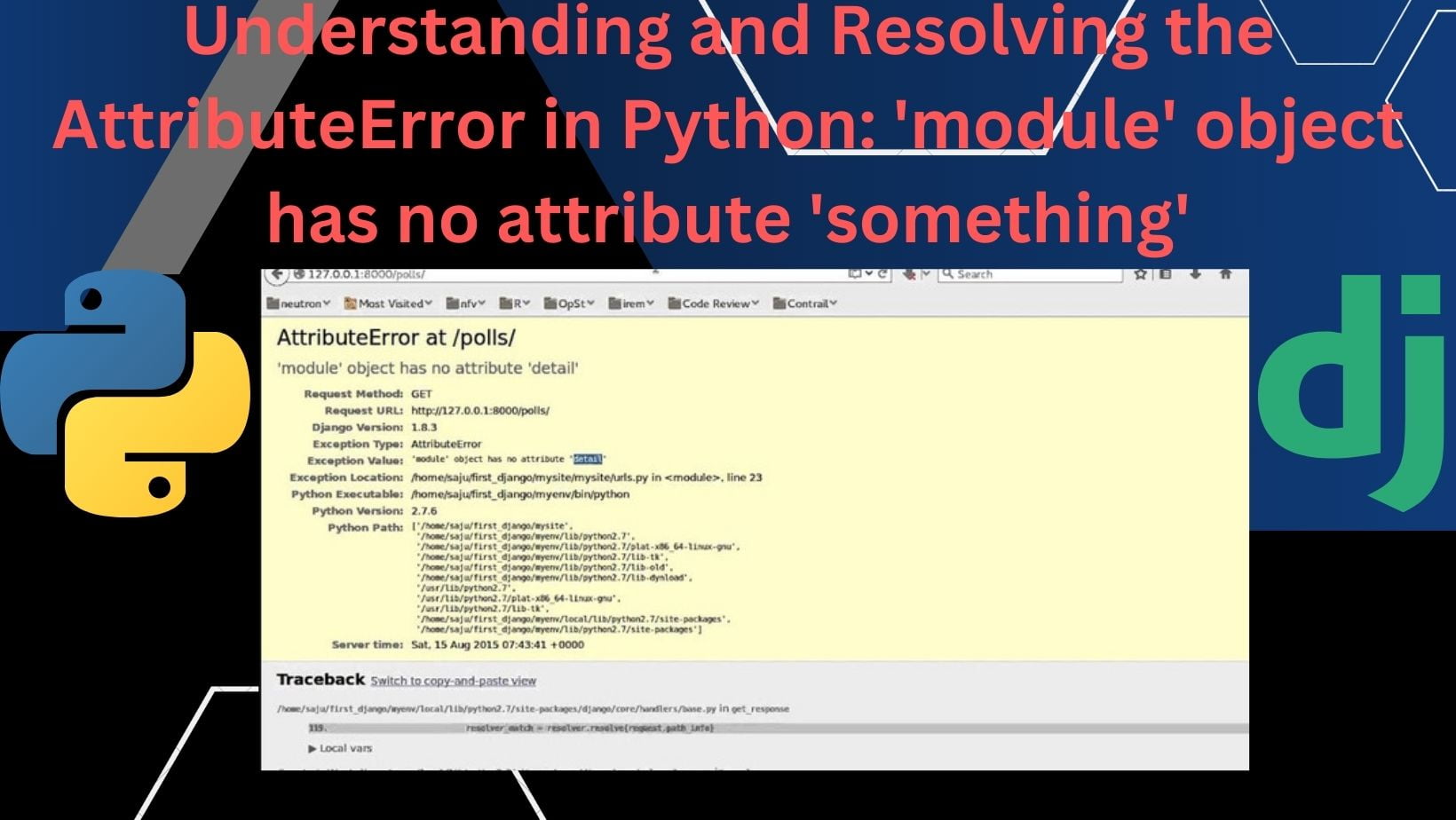 How To Fix AttributeError in Python